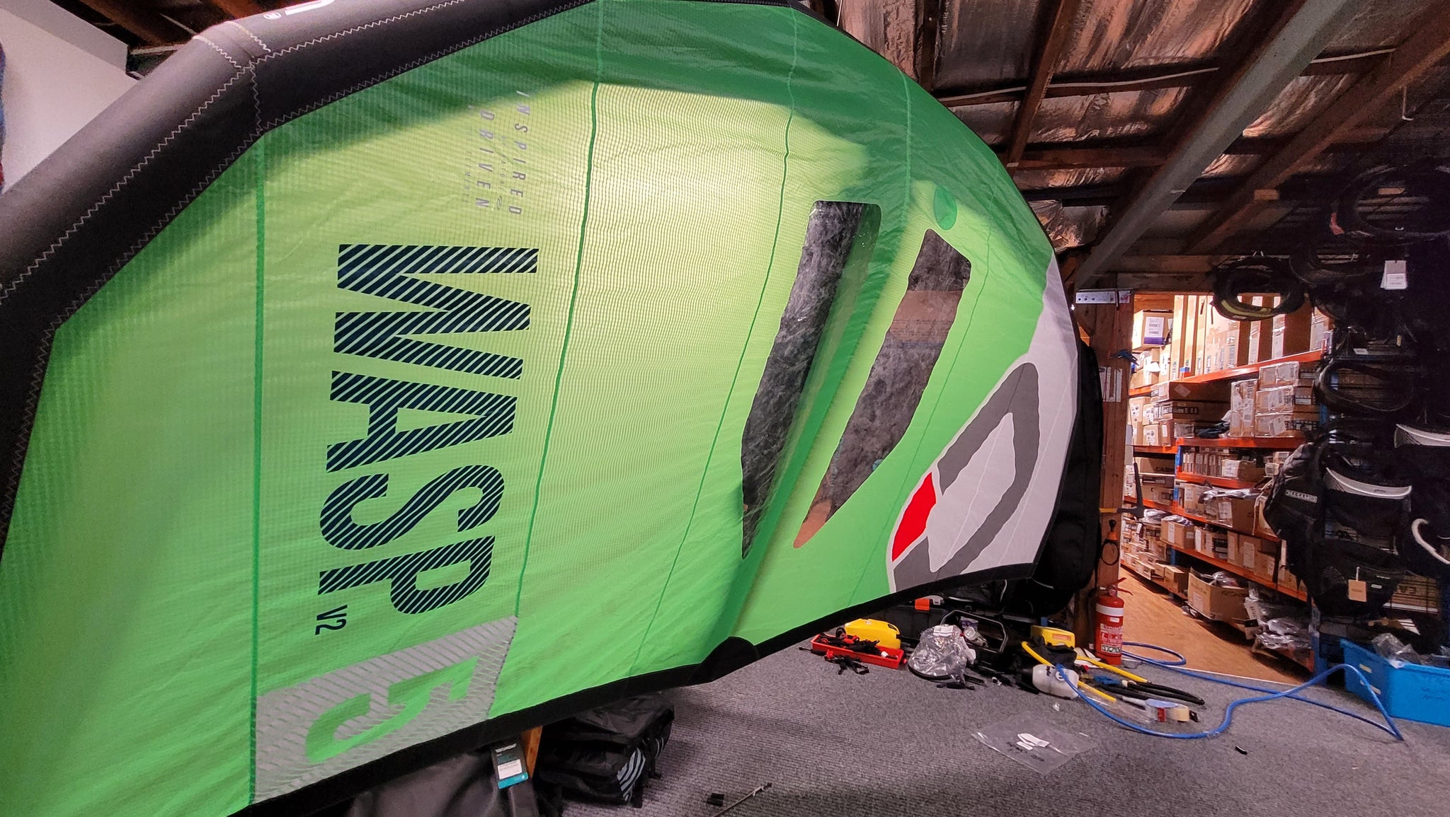 Ozone WASP V2 5m Used Wind Wing Only – Kitepower Australia