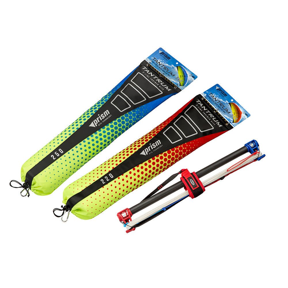 Prism Tantrum Dual line trainer kite – Kitepower Australia
