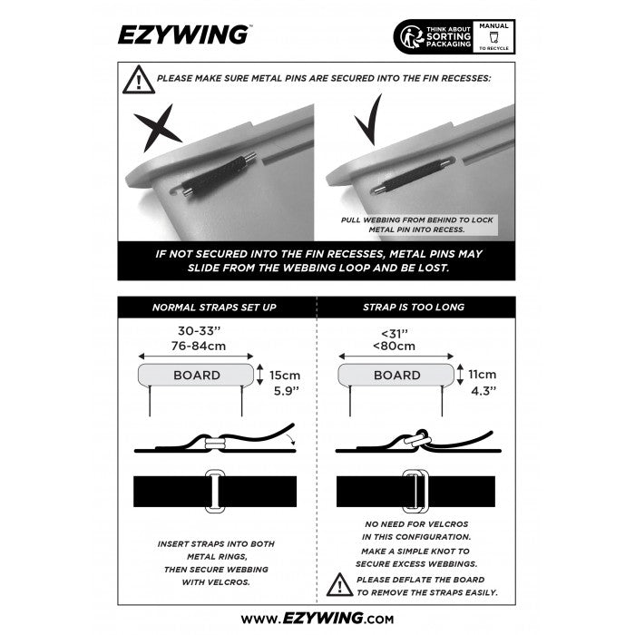 Forward WIP EZY Wing Fin Kit – Kitepower Australia